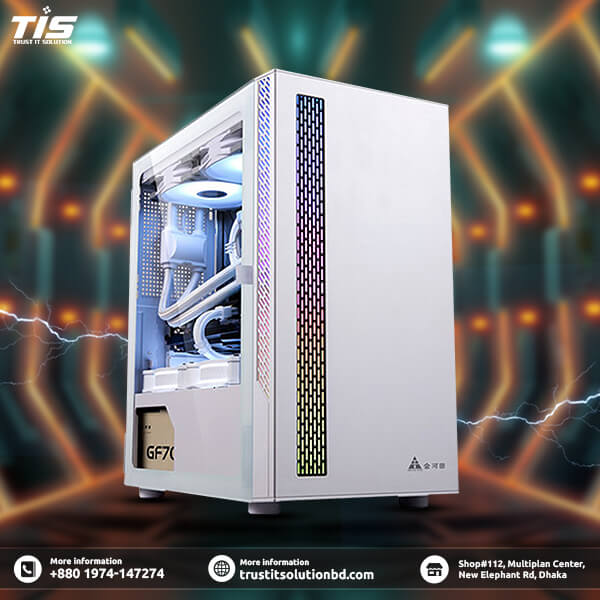 Golden Field HONOR 2 White ATX Gaming Casing