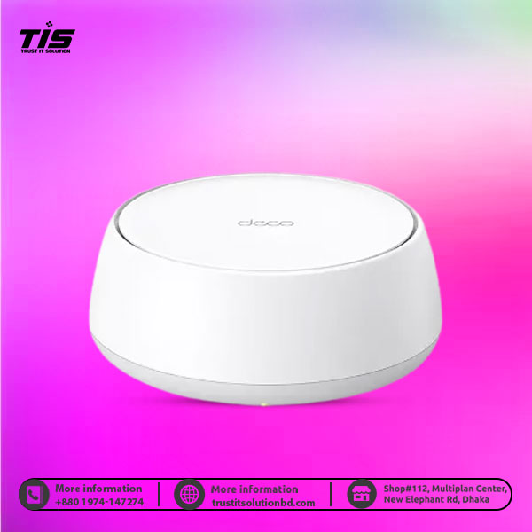 TP-Link Deco BE25 BE5000 Dual-Band WiFi 7 Mesh Router (1-Pack)
