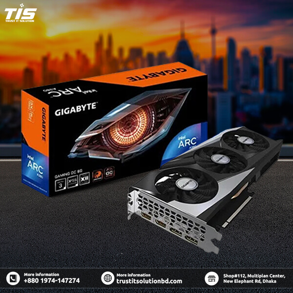 GIGABYTE Intel Arc A380 GAMING OC 6G GDDR6 Graphics Card